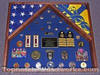 United States Public Health Service Shadow box by Topnotch Woodworks