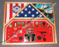 3 Flag Shadow Box by Topnotch Woodworks