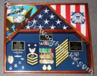 3 Flag Shadow Box by Topnotch Woodworks