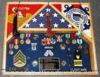 3 Flag Shadow Box by Topnotch Woodworks