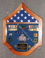 USAF SMSgt Shadow Box by Topnotch Woodworks