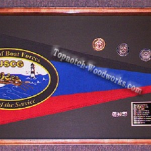 Commissioning Pennant Shadow Box by Topnotch Woodworks
