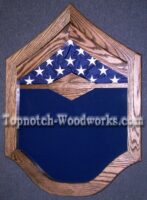 USAF SMSgt Shadow Box by Topnotch Woodworks